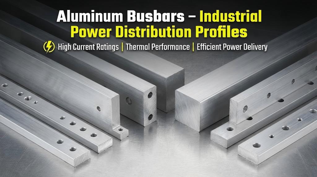 Aluminum Busbars – Industrial Power Distribution Profiles